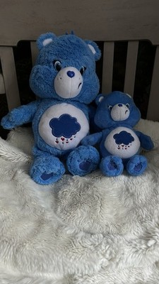 Care Bear Grumpy Bears Cry Tears 2014 Big & Small Great Condition X 2 ...