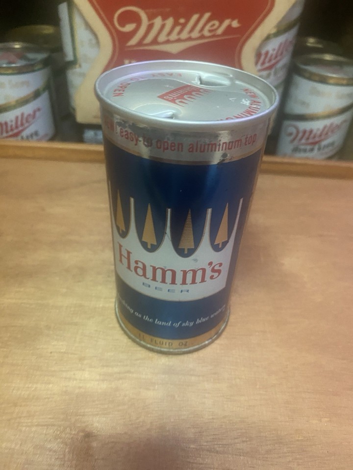 Hamms flat top beer can Hamms Brewing Co San Francisco Old Aluminum Top ...