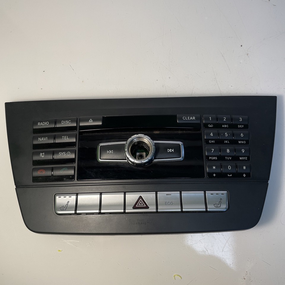 12-14 Mercedes W204 C250 C350 Stereo Radio FM Receiver Command Head ...
