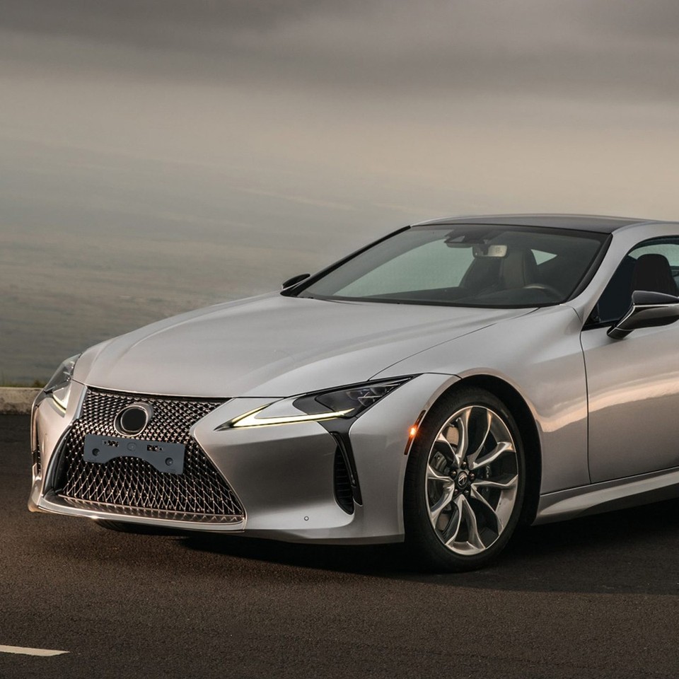 For 18-21 Lexus LC500/LC500H Front Bumper License Plate Mounting ...