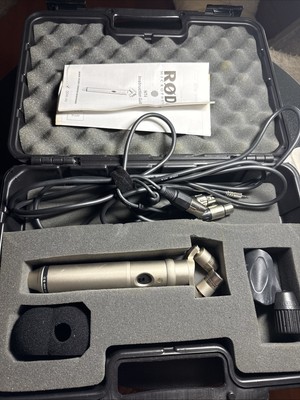 Rode NT4 (NT-4) Stereo X/Y Condenser Microphone with Cable, Clip & Case ...