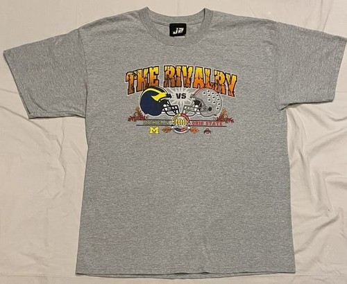 Michigan Vs Ohio State The Rivalry 100th Football Game T-Shirt XL ...