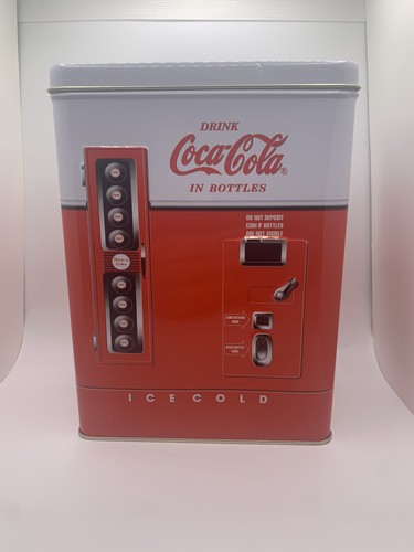 Coca-Cola pressed tin embossed soda machine box | eBay