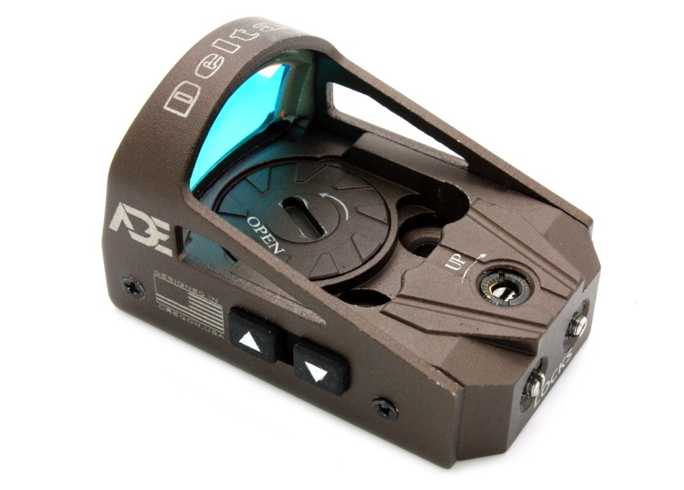 Ade Delta FDE Mini Red Dot Sight for Handguns with Hex Dragonfly ...