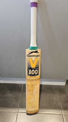 Slazenger V800 Super SH English Willow Cricket Bat , Good For Collector ...