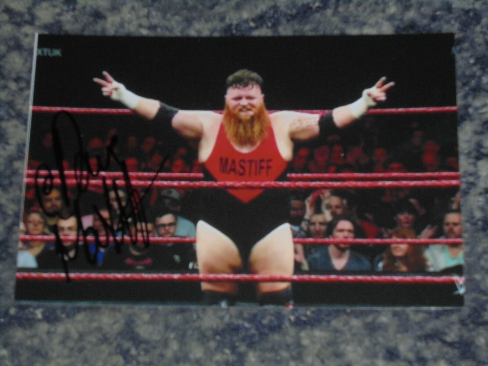 DAVE MASTIFF - WRESTLER - POSTCARD PHOTO SIGNED. (5) | eBay