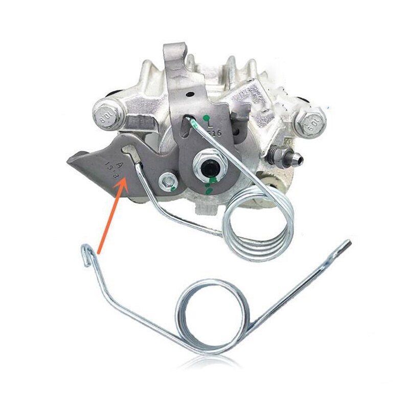 1 Pair For VW Golf MK4 Handbrake Return Spring Rear Parking Brake Lever ...