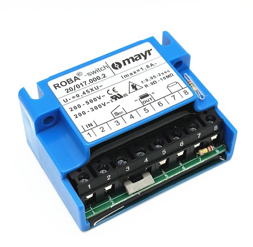 MAYR Brake Rectifier module ROBA-switch 20/017.000.2 200-500V 200-300V ...