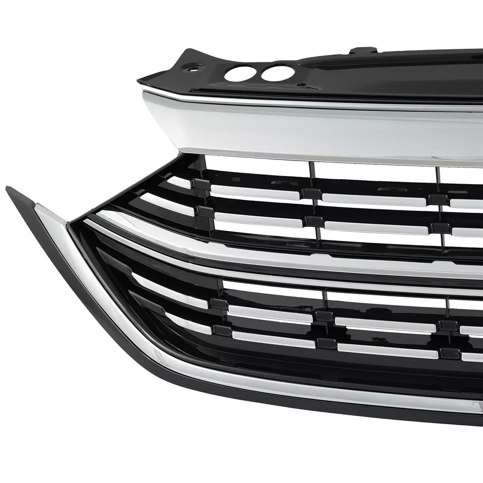 Fit 2022 2023 2024 Vw Volkswagen Jetta Front Bumper Chrome & Black ...