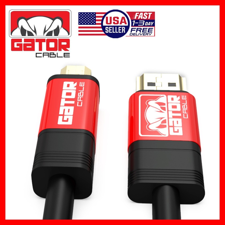 Micro HDMI to HDMI Cable Adapter Converter 4K GoPro HERO 7 6 5 4 3 ...