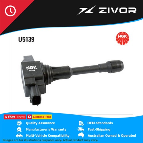 New Genuine NGK Spark Plugs Ignition Coil For Nissan Micra K13 #U5139 ...