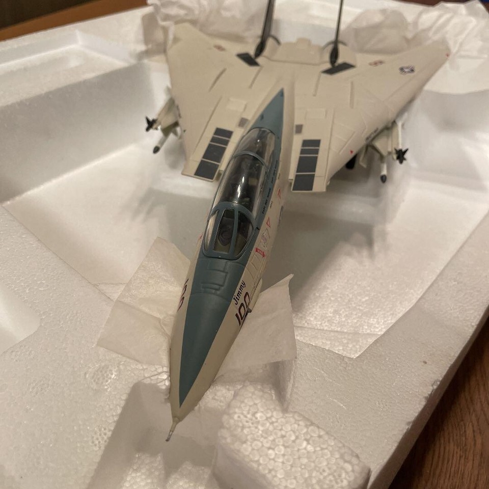 FRANKLIN MINT ARMOUR COLLECTION B11 B238 F14 TOMCAT Fighter Plane 1:48 ...
