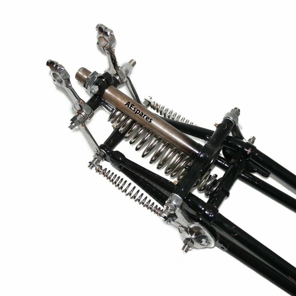 Ariel Red Hunter Springer Girder Fork Assembly Chrome Black painted | eBay