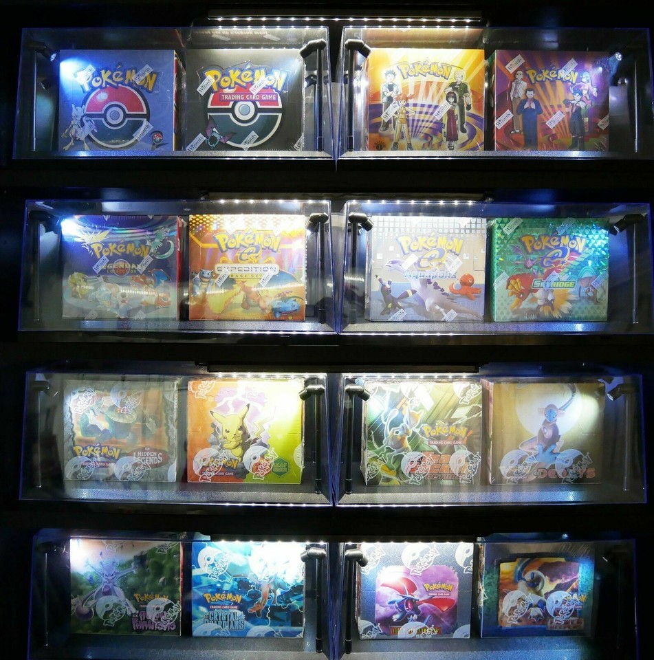 THE ULTIMATE COMPLETE 1ST EDITION POKEMON BOOSTER BOX COLLECTION ...