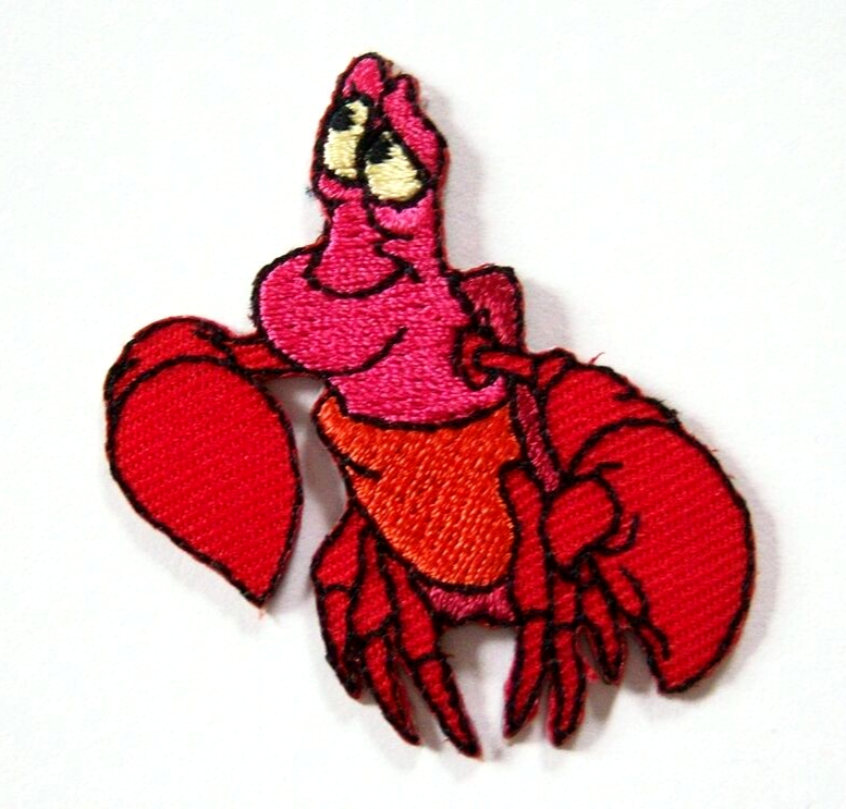 Wright's Disney Sebastian 1 3/4" x 2" Applique Finding Nemo NIP wp-264 ...