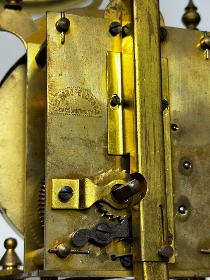 Lot of 8x Torsion Anniversary Clock (Parts Repair) Germany Kundo Koma ...