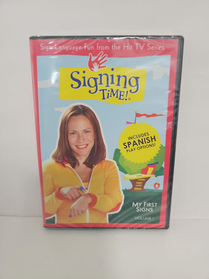 Signing Time Vol. 1 - My First Signs (DVD, 2002) 823860001334| eBay