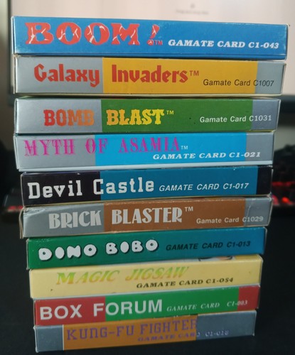 ©1991 BIT Corp GAMATE Handheld Games Lot Of 10 | eBay