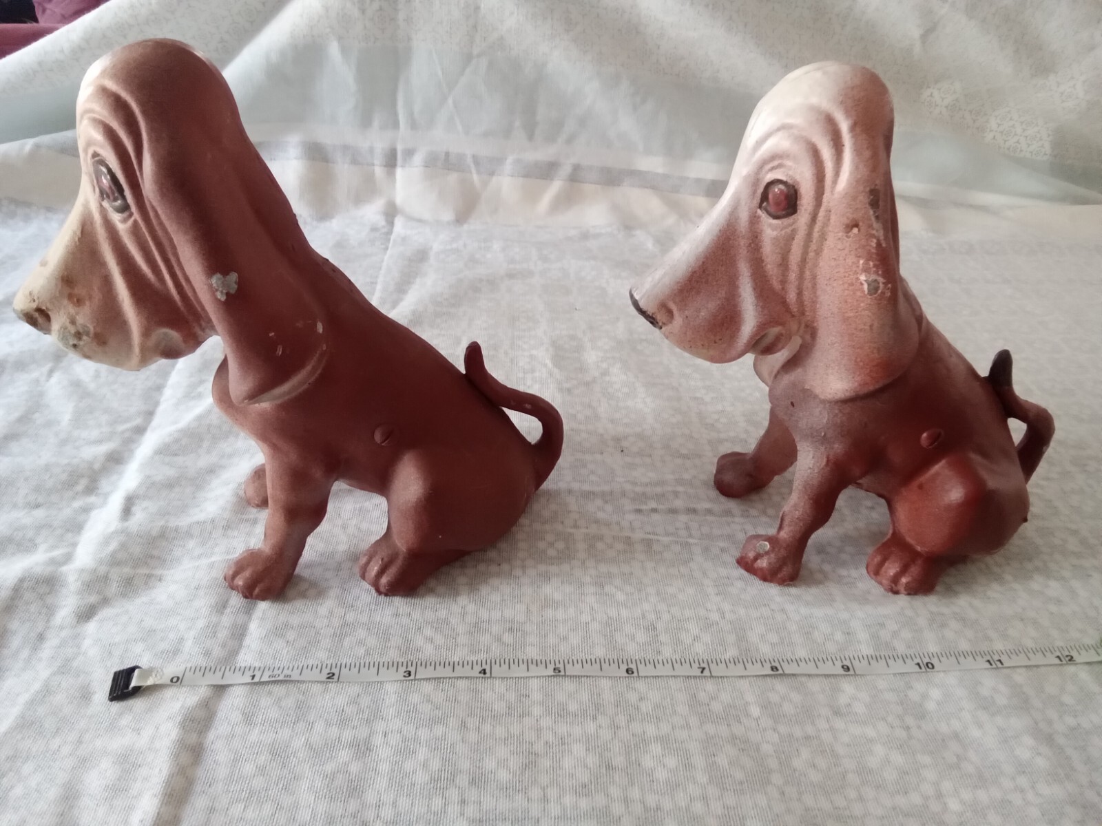 Cast Iron Antique Dog Door Stop Blood Hound Coin Bank RARE | eBay