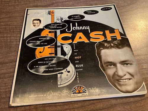 Johnny Cash - With His Hot And Blue Guitar LP - Sun Label - First Album ...