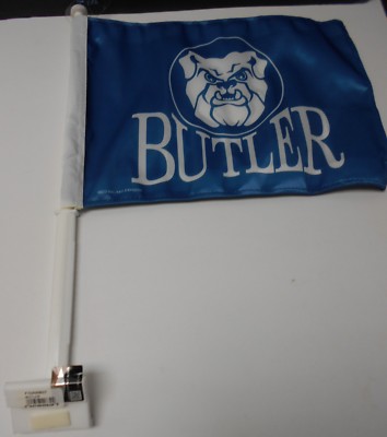 Butler University Bulldogs Car Flag. Emblem Printed Both Sides. #597 | eBay
