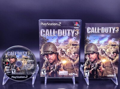 Call of Duty 3 (Sony PlayStation 2, 2006) Complete In Box with Manual ...