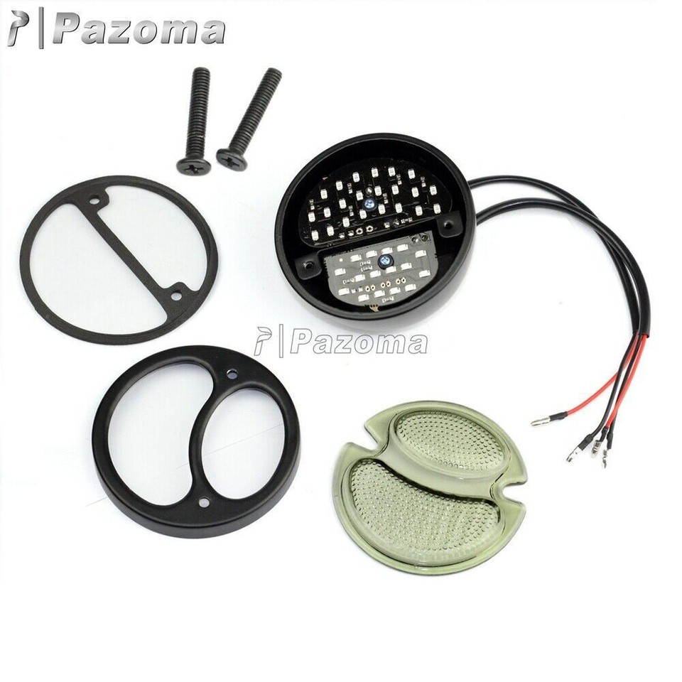 For Harley Bobbers Ford Model A Duolamp LED Tail Light Hot Rat Rod ...