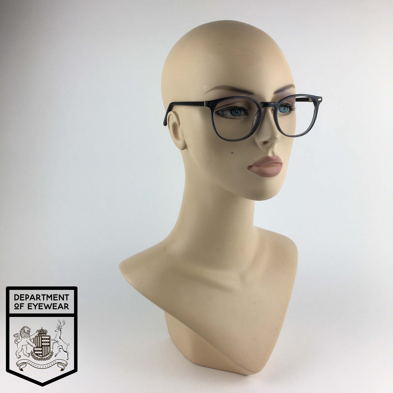 SPECSAVERS eyeglasses GREY KEYHOLE ROUND glasses frame MOD: DIZZY ...