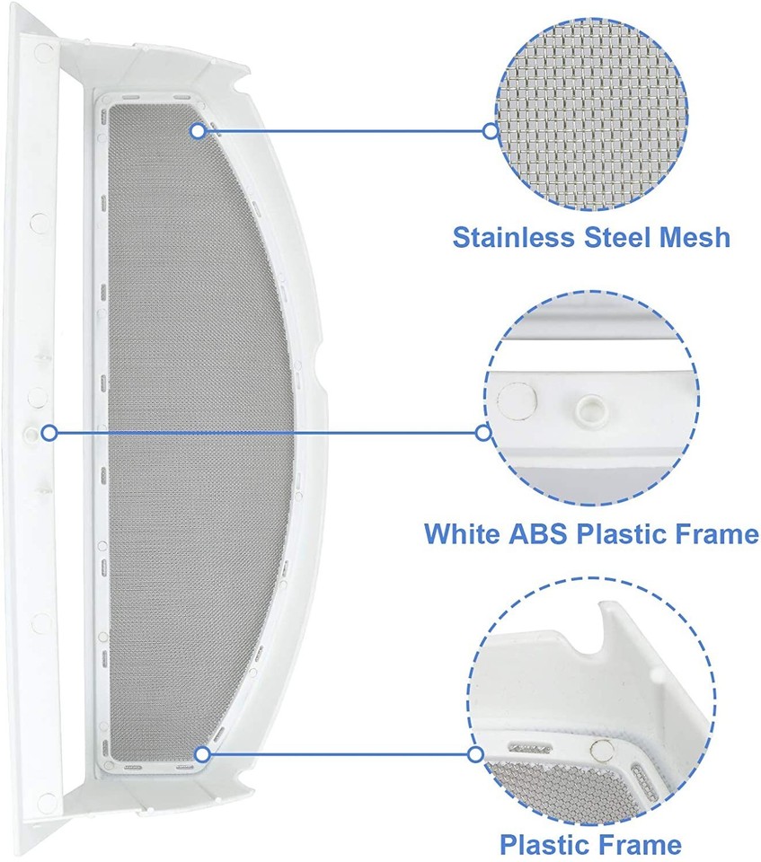 New Dryer Lint Filter for GE WE18X25100 AP6037511 WE18M28 WE18M30 ...