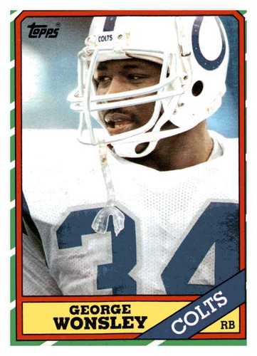 1986 Topps George Wonsley RC 318 | eBay