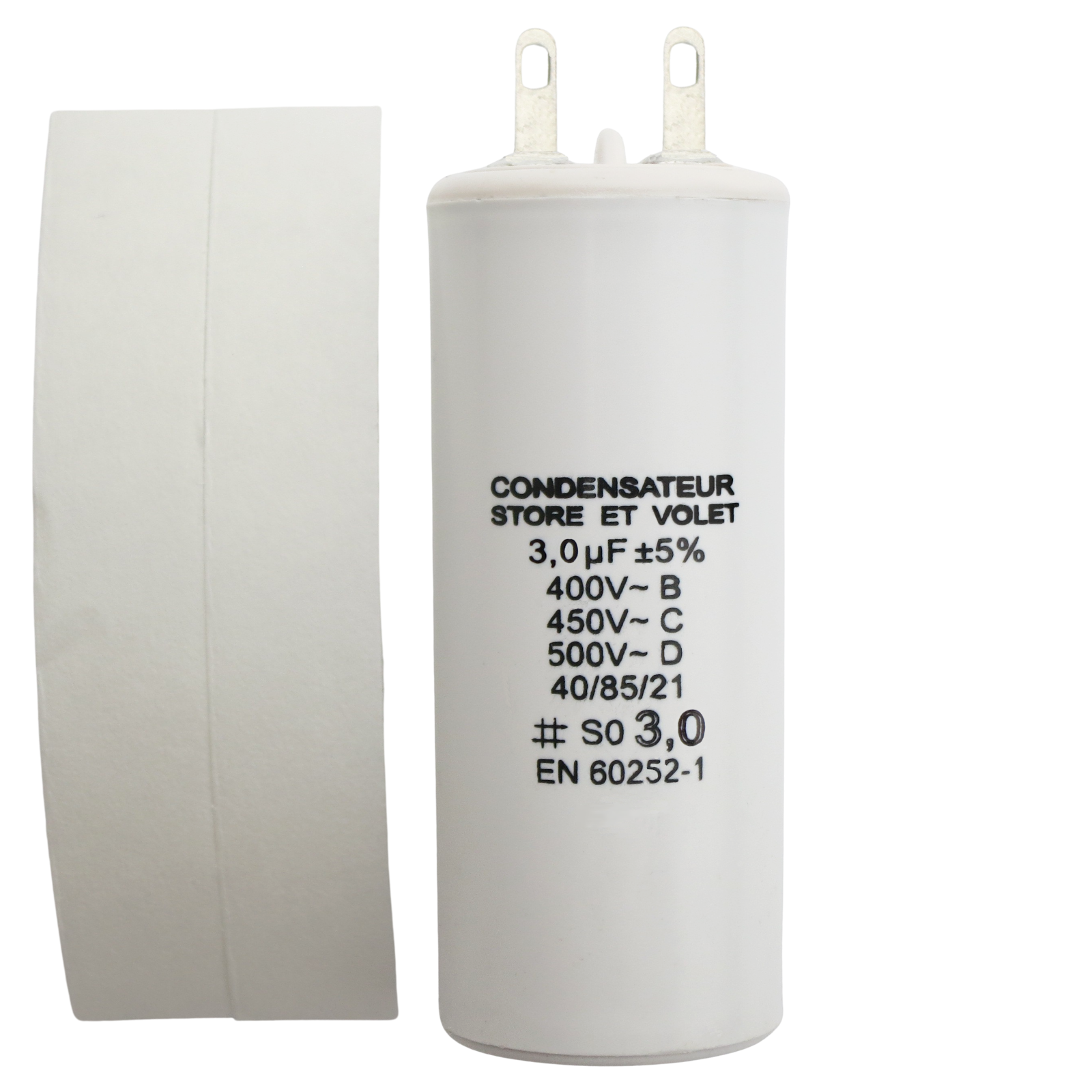 Capacitor Of 3 µF (3 UF) For Somfy Or Simu Roller Shutter Or Blind ...