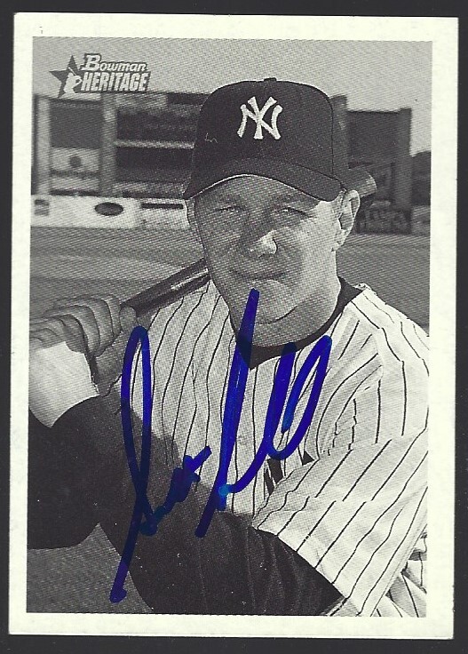 2001 Bowman Heritage Baseball #288 Scott Seabol IP autograph signed ...