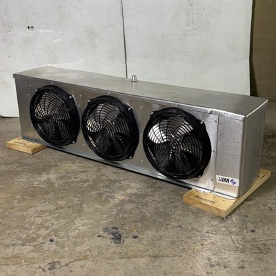 3 Fans Compact Coolers Evaporator Top/Back Mount Sz 60.5” L x 18.5” H x ...