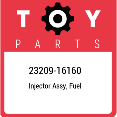 23209-16160 Toyota Injector assy, fuel 2320916160, New Genuine OEM Part ...