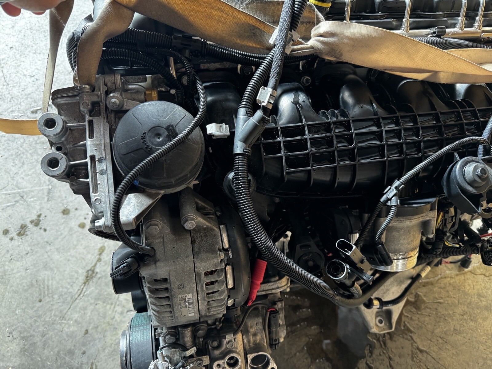 BMW F30 F32 F36 N55 ENGINE MOTOR LONG BLOCK TURBOCHARGED EWG ASSEMBLY ...