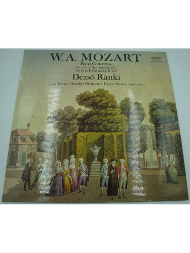 DEZSO RANKI/FERENC/SANDOR piano concertos n°9-14 MOZART LP 1978 ...