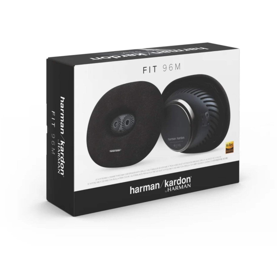 Harman Kardon FIT 96M Fit Series 6x9 Inch 3 Way Component Car Speakers ...