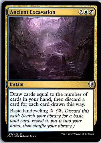 Ancient Excavation U Commander Anthology Volume II 150 LP MTG | eBay UK