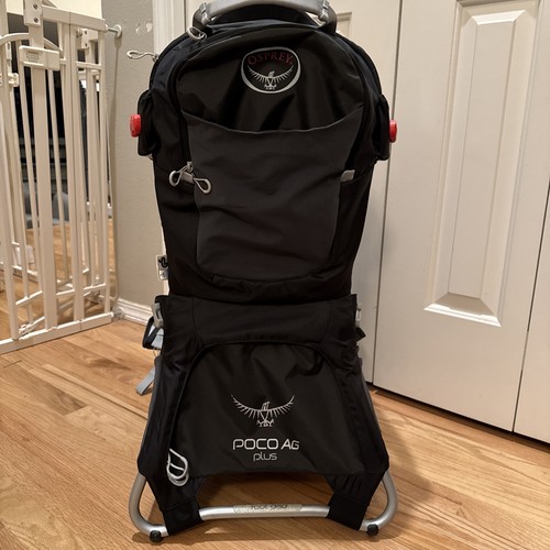 Osprey Poco AG Plus Black And Gray Baby Backpack Carrier | eBay