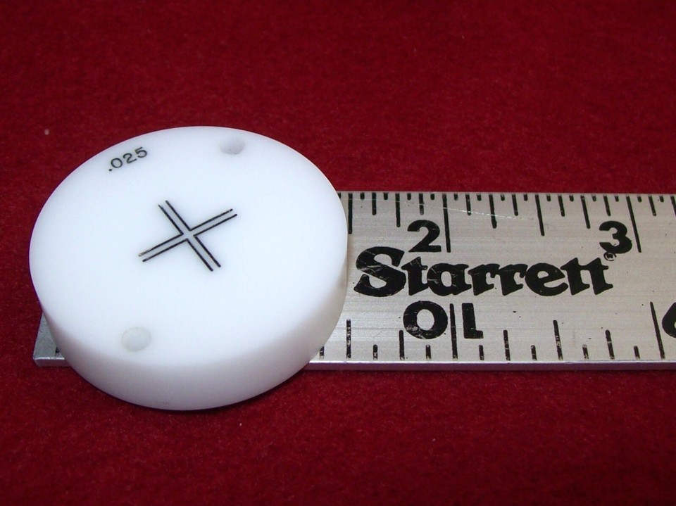 NEW Brunson Model 708-25 Paired Line Target 1.5" Diameter - Free ...