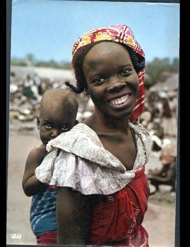 DAKAR Yoff (SENEGAL) Buste de FEMME locale en 1973 | eBay