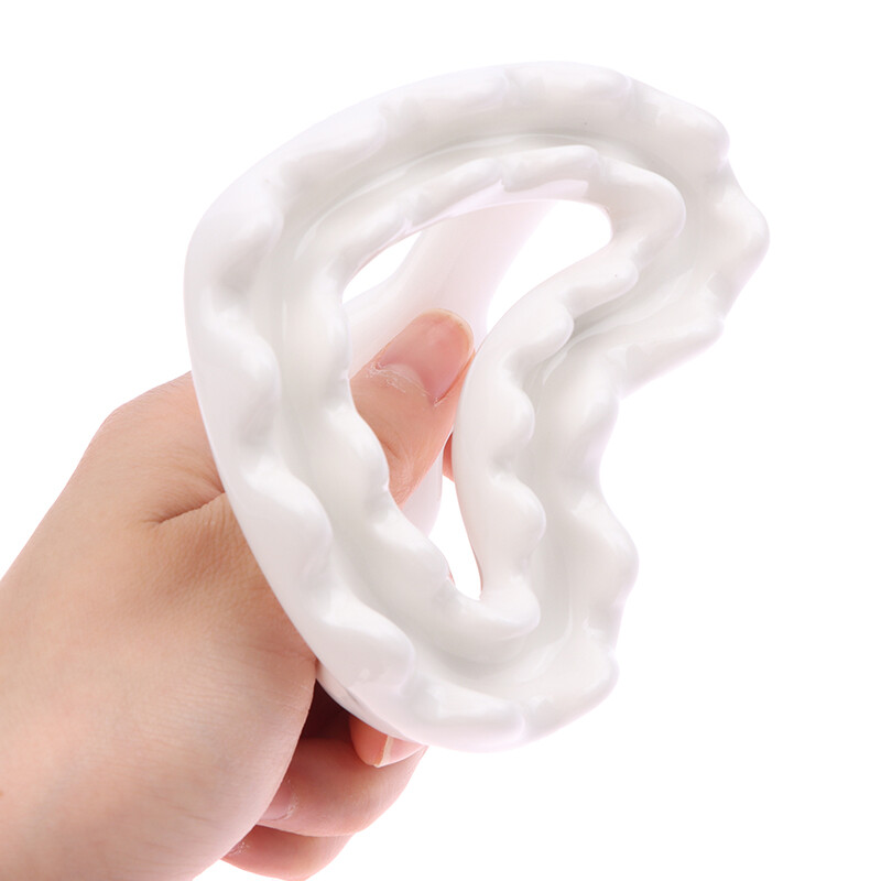 1Pcs Ceramic Massage Scraper Eliminate Edema Facial Massager Beauty ...