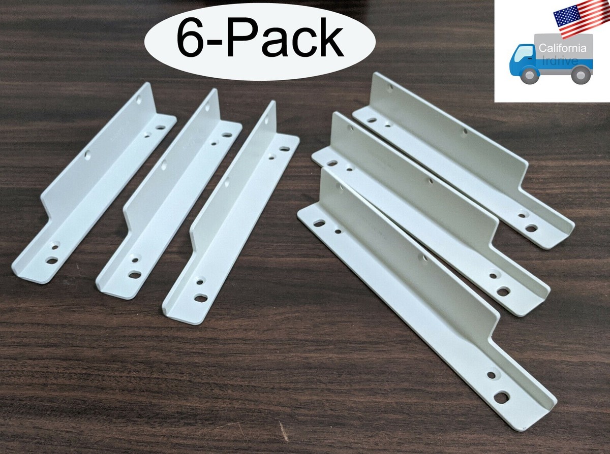 L Shaped Support Bracket Qweryboo 6 Pack Heavy Duty Shelf Brackets,