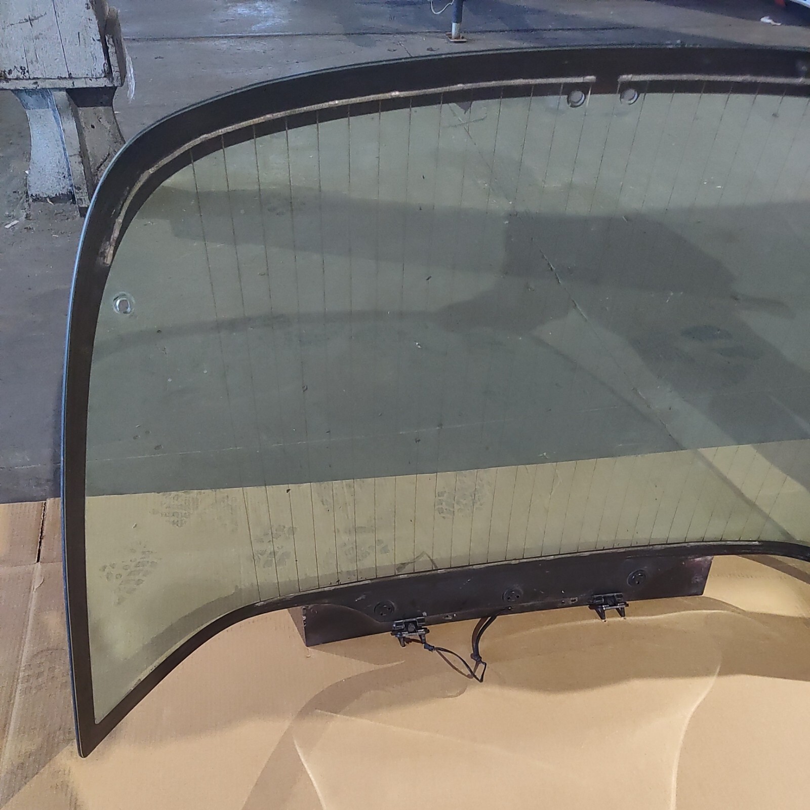 1986 1987 1988 1989 1990 C4 Corvette Rear Hatch, Rear Glass Original | eBay
