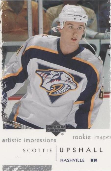 2002-03 Upper Deck Artistic Impressions - Rookie Images Scottie Upshall ...