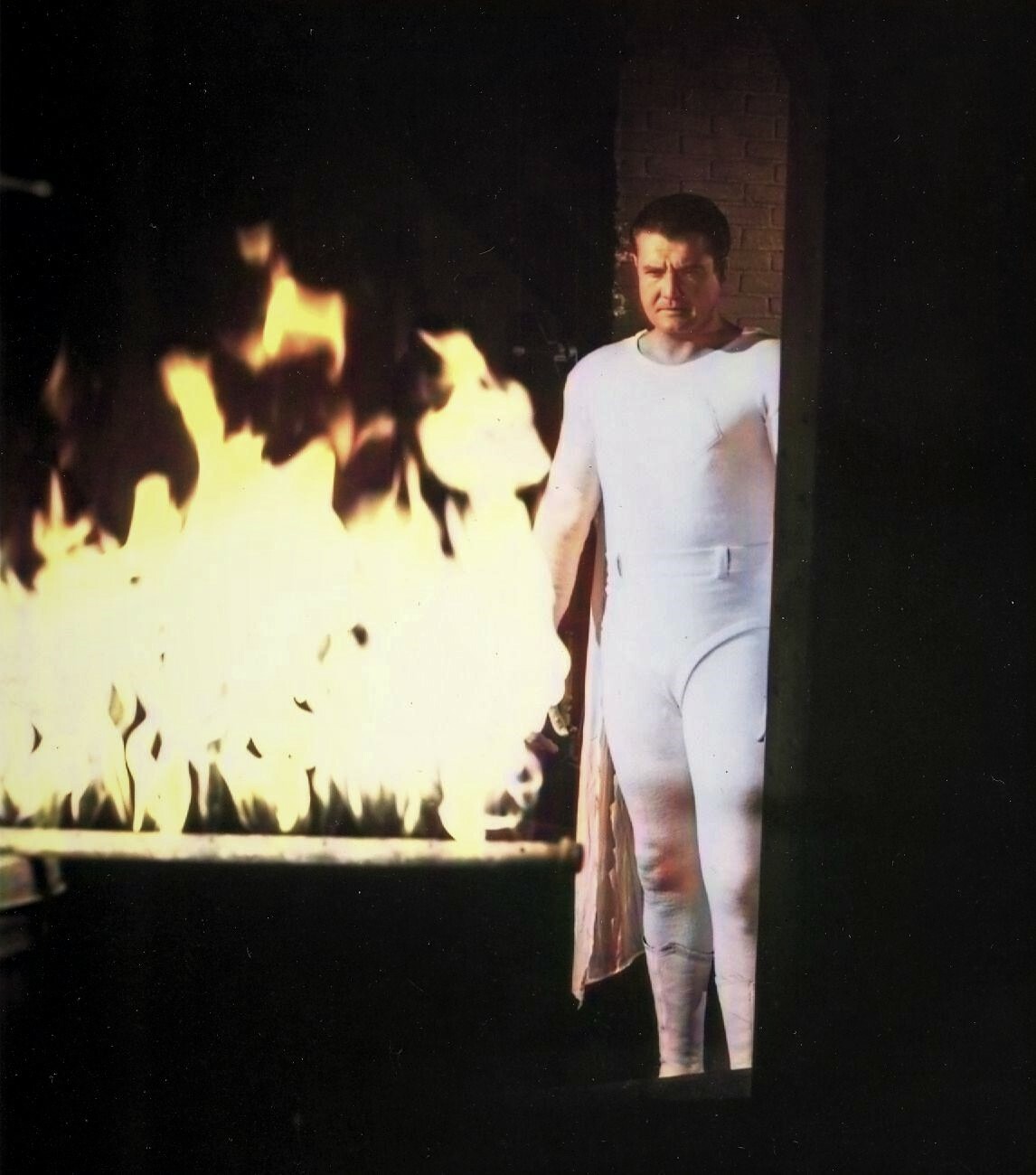 RARE COLOR STILL TV's SUPERMAN GEORGE REEVES FROZEN | eBay