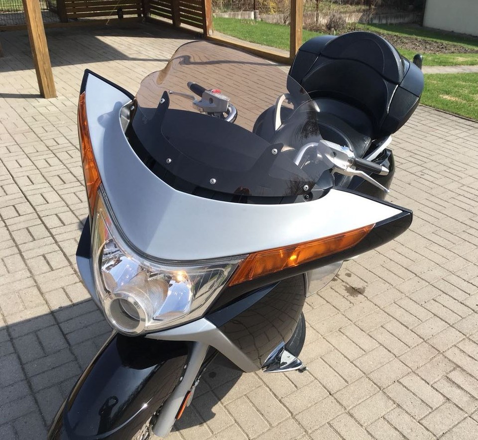 Victory Vision Windshield Aero Dark tinted 14" by AJ_BAGGERS | eBay