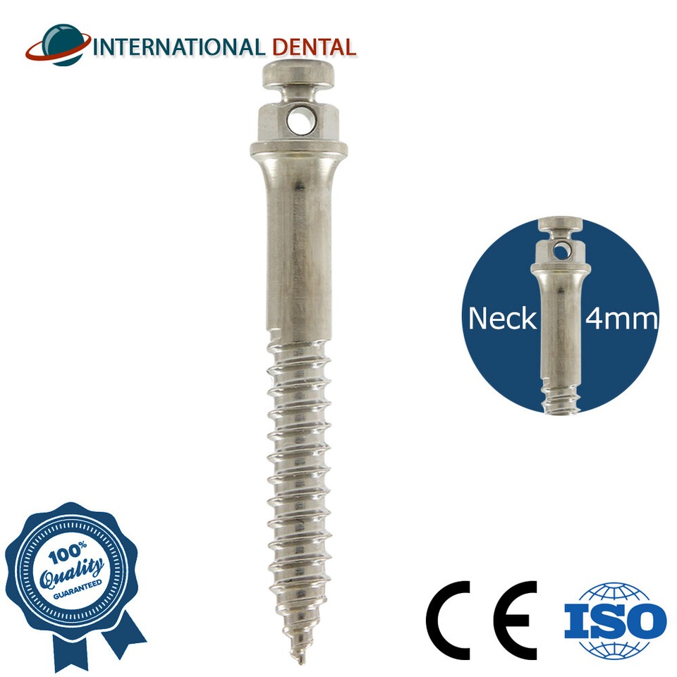 Buccal Shelf Orthodontic Screw L 14mm Dental Titanium Anchorage Device ...