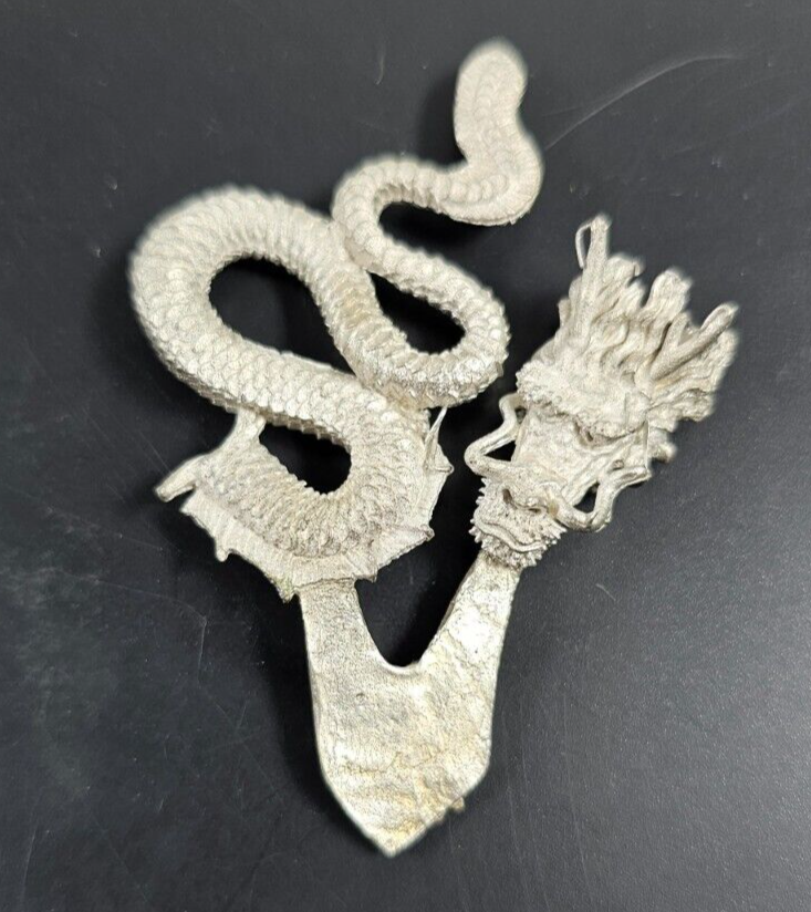 Vintage Warhammer D&D Tom Meier Dragon Head Metal Miniature | eBay