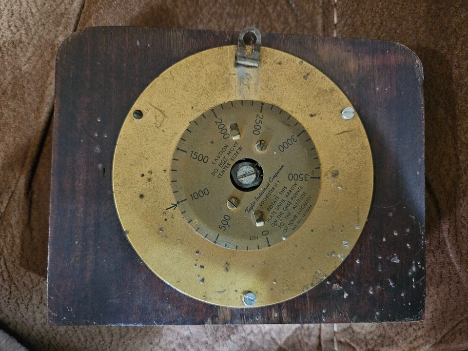 Rare Antique Taylor Stormoguide Barometer Taylor Instrument Companies ...